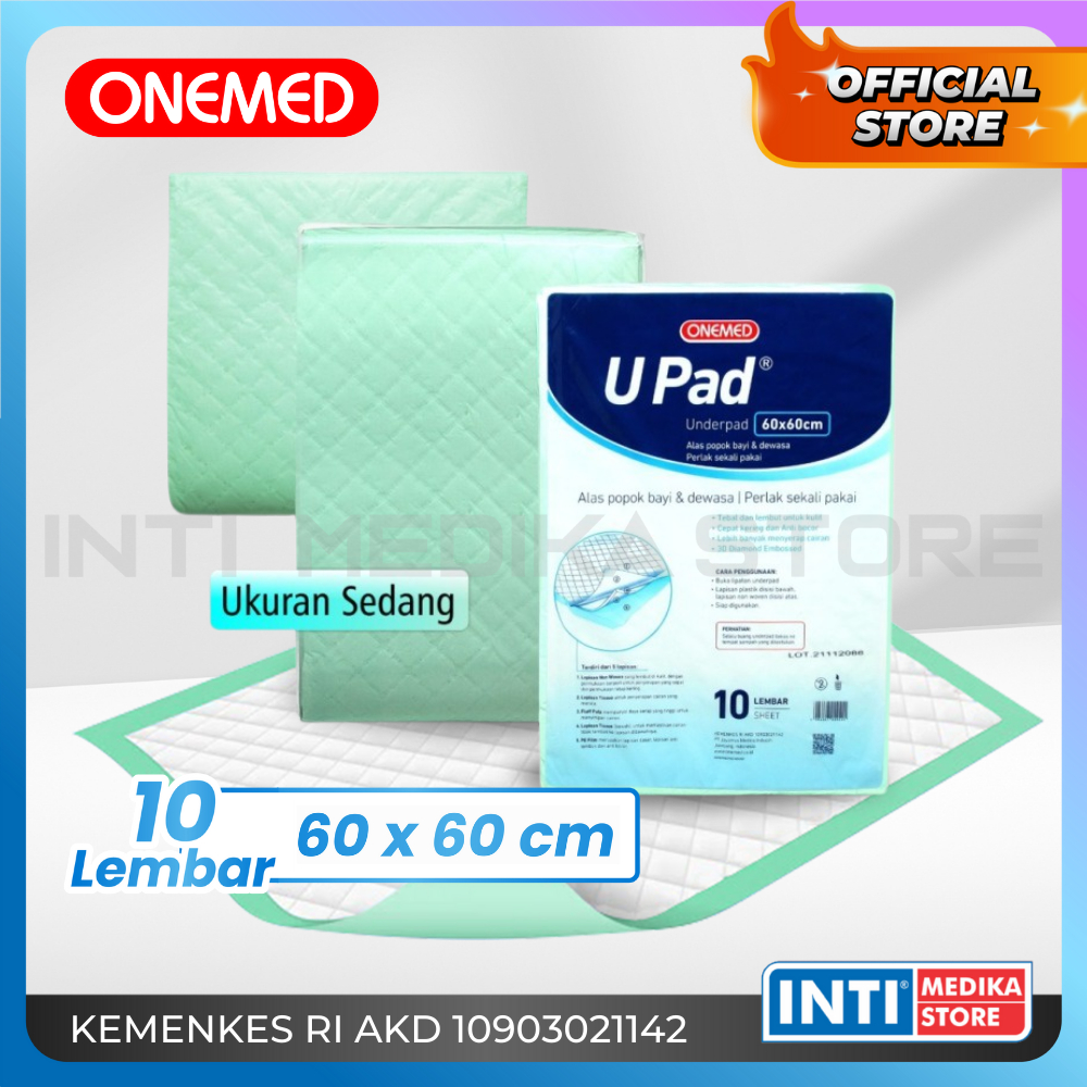 Jual ONEMED - Underpad 60x60 cm | Alas Pipis Anjing Kucing | Perlak ...