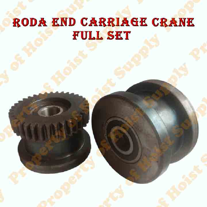 Jual Roda End Carriage Crane/hoist Saddle Wheels dianmeter 150mm (m4 ...