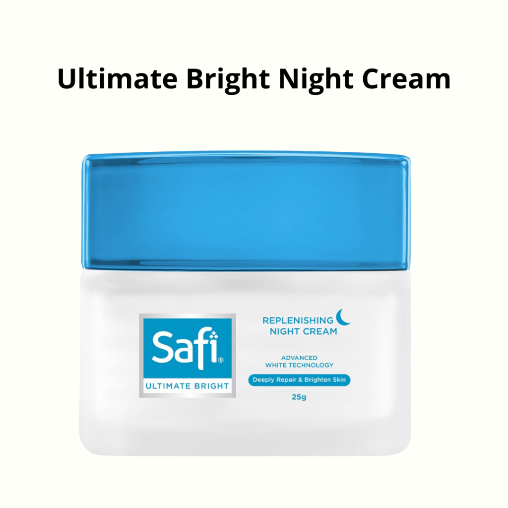 Jual SAFI Ultimate Bright Replenishing Night Cream 25gr | Shopee Indonesia
