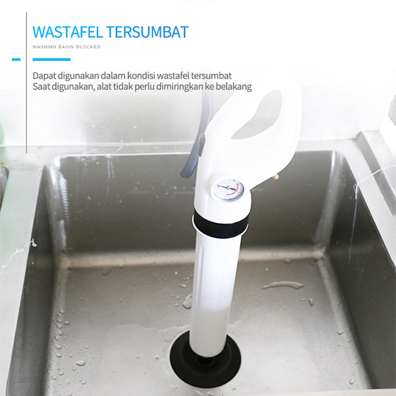Jual Pump Toilet Plunger /Pompa Anti Sumbat Toilet/ Pompa WC Mampet ...