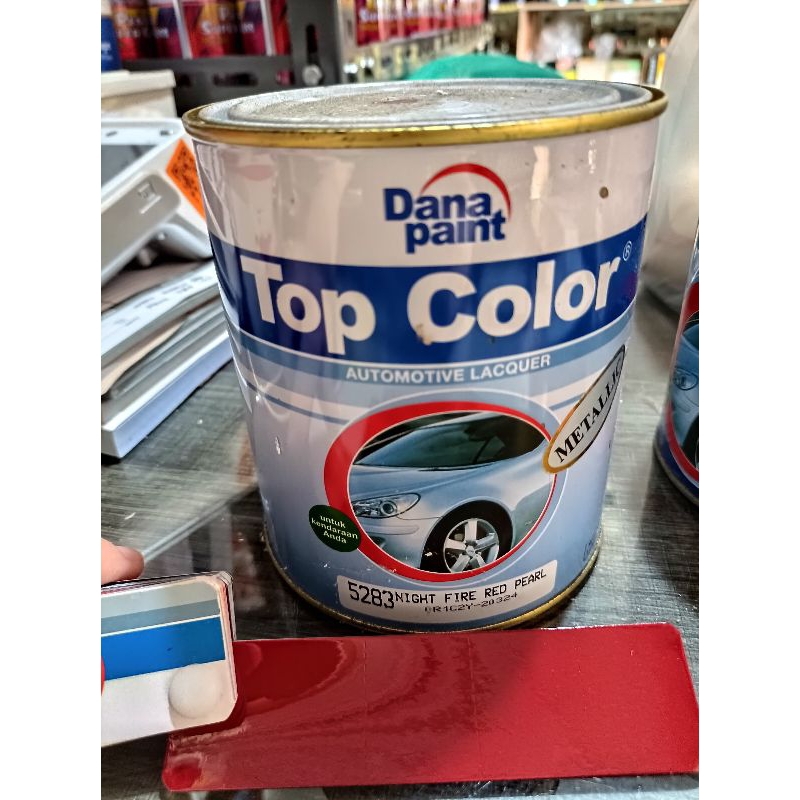 Jual Top Color Cat Duco NC Metallic Special 1L (9WARNA) | Shopee Indonesia