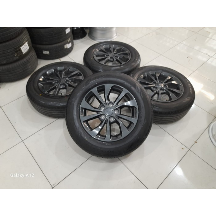 Jual Velg Bekas Mobil Oem TERIOS R16 Pcd 5X114,3 GREY + Ban, Rush X ...