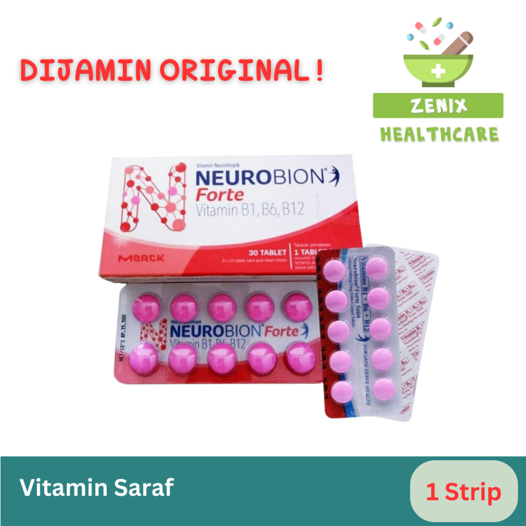 Jual Neurobion Forte Vitamin Saraf 1 Strip | Shopee Indonesia