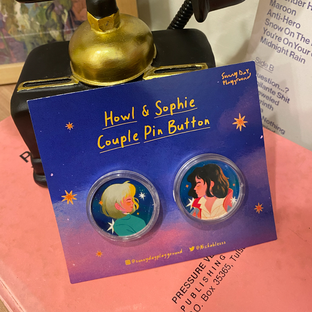 Jual Ghibli Couple Pin | Shopee Indonesia