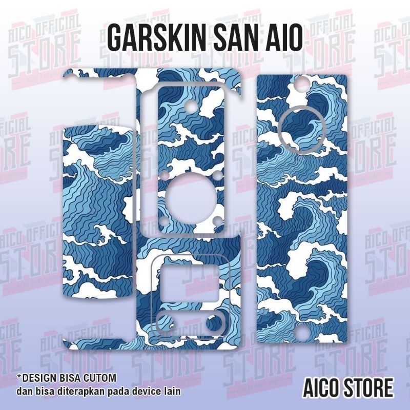 Jual Holdingskyy - Stiker Premium Inner Garskin SAN AIO Original Desain ...
