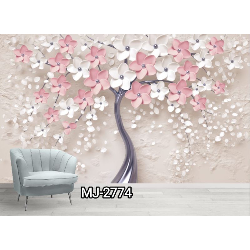 Jual Printing Wallpaper Custom 3D Murah, Wallpaper dinding Custom 3D ...