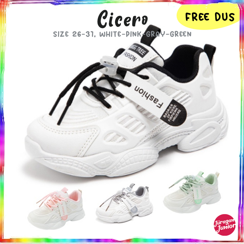 Jual Juragan Junior [COD] Sepatu CICERO Non LED Sepatu Casual Import ...
