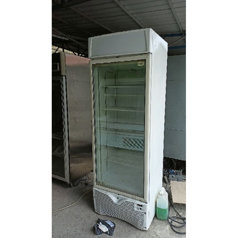 Jual SECOND/BEKAS FREEZER DISPLAY 1 PINTU/UPRIGHT FREEZER GLASS DOOR 1 ...