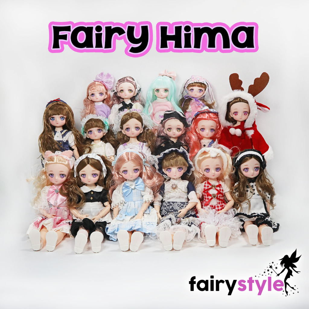 Jual Boneka Fairy Hima BJD Ukuran 1/6 (30cm) - Anime Japan Doll Mainan ...