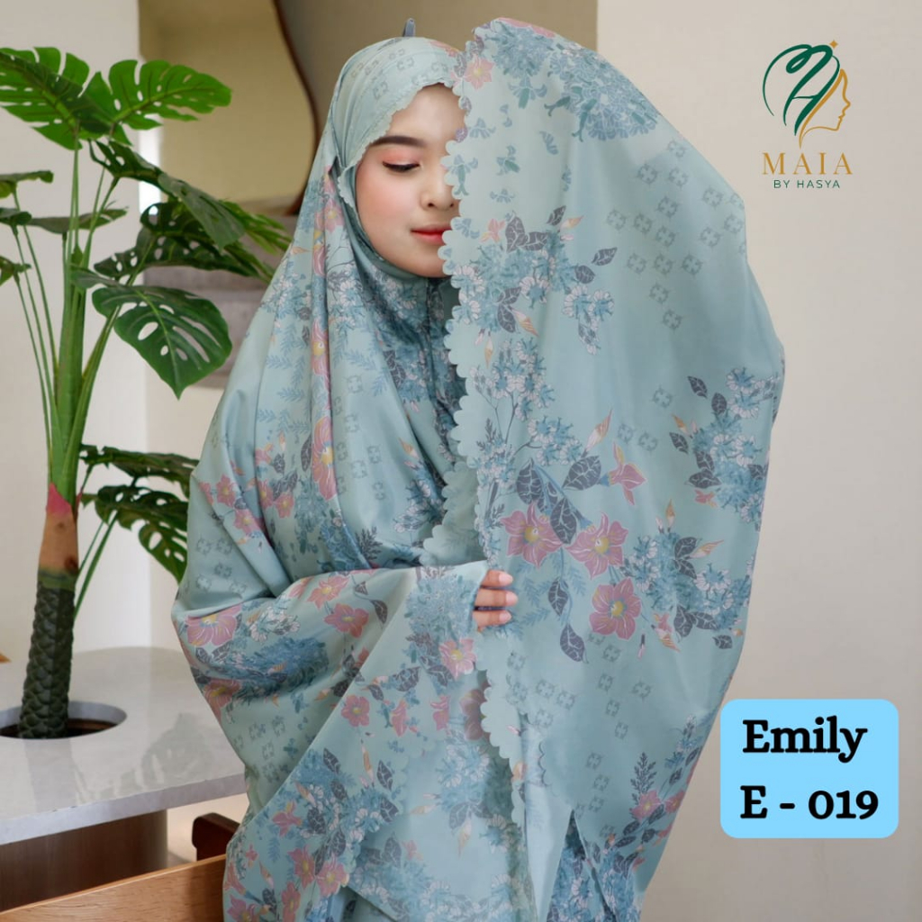 Jual MAIA BY HASYA - Mukena Emily Series Motif Bunga Terbaru Mukena ...
