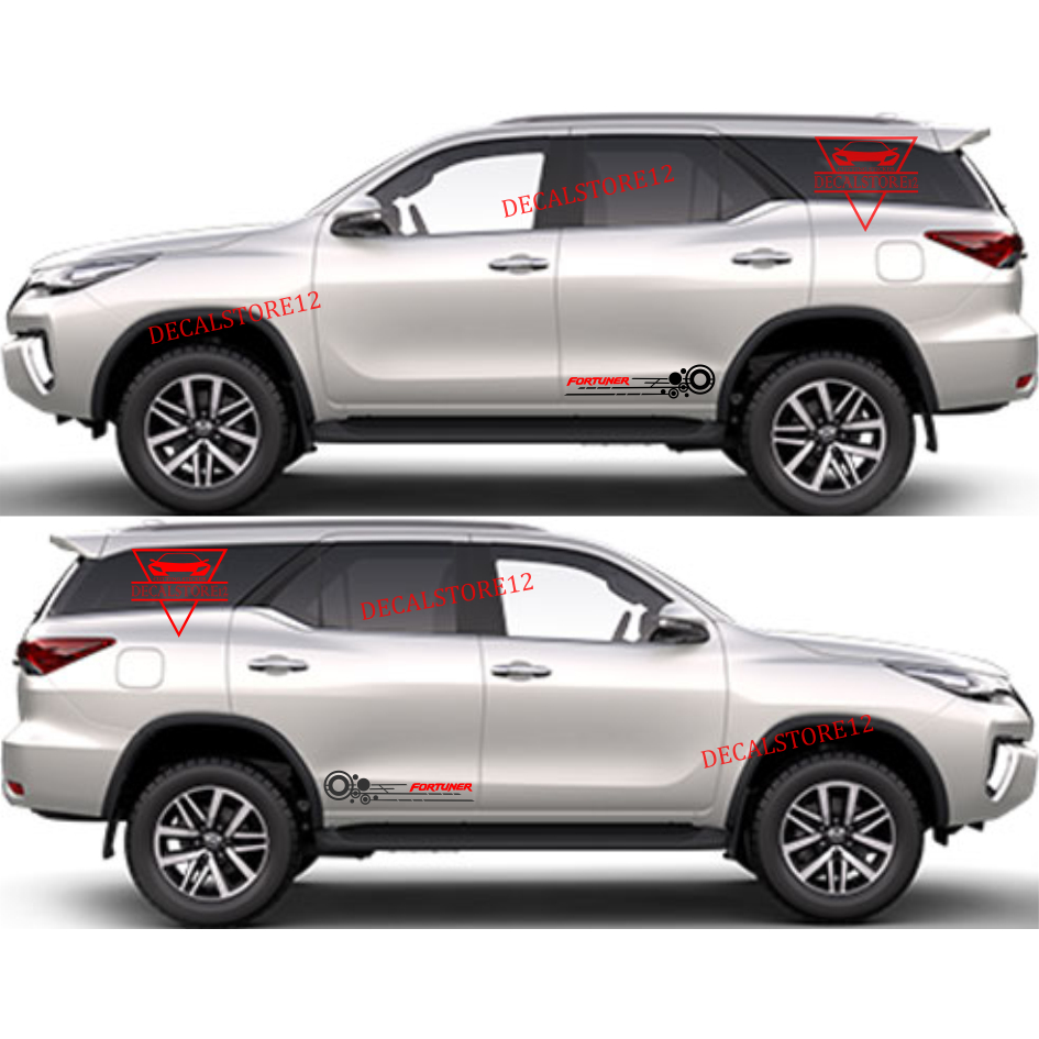 Jual Stiker sticker fortuner stiker mobil toyota fortuner legender ...