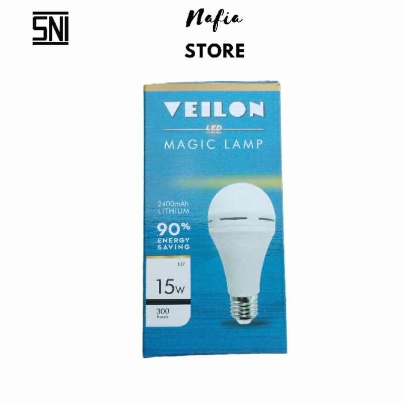 Jual Lampu Led Emergency VEILON Magic otomatis 15 Watt | Shopee Indonesia