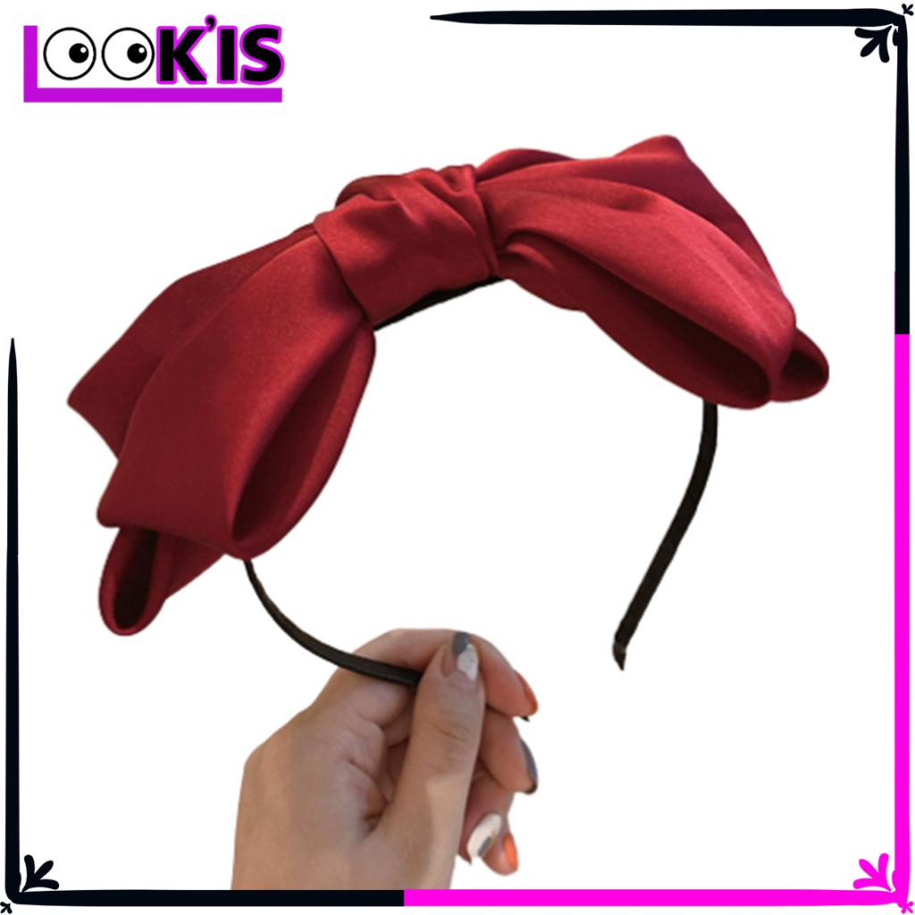 Jual LOOK'IS BANDO KOREA WANITA DEWASA PITA BESAR BANDANA MODEL PITA ...