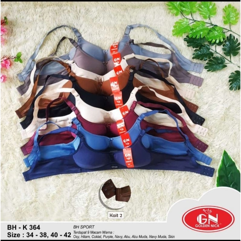 Jual 3 PCS/SEPEREMPAT LUSIN,,,,,,,,,,,,,BH GOLDEN NICK K-364 GUW BRA ...