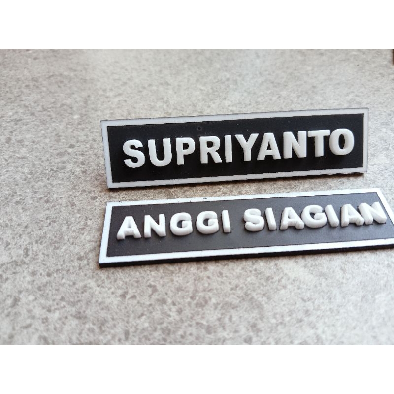 Jual Name Tage|Papan Nama Timbul | Shopee Indonesia