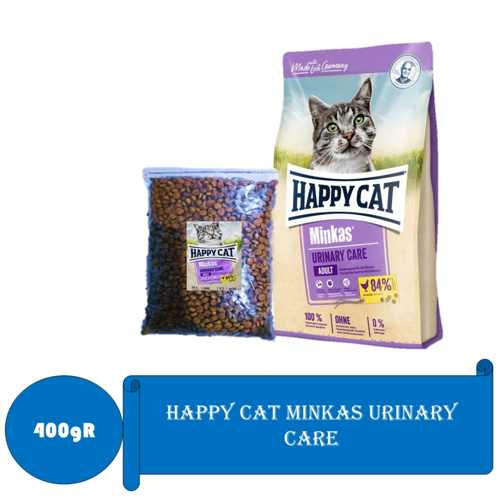 Jual Hc Urinary Care Happy cat Minkas Urinary care Kemasan Repack 400 ...