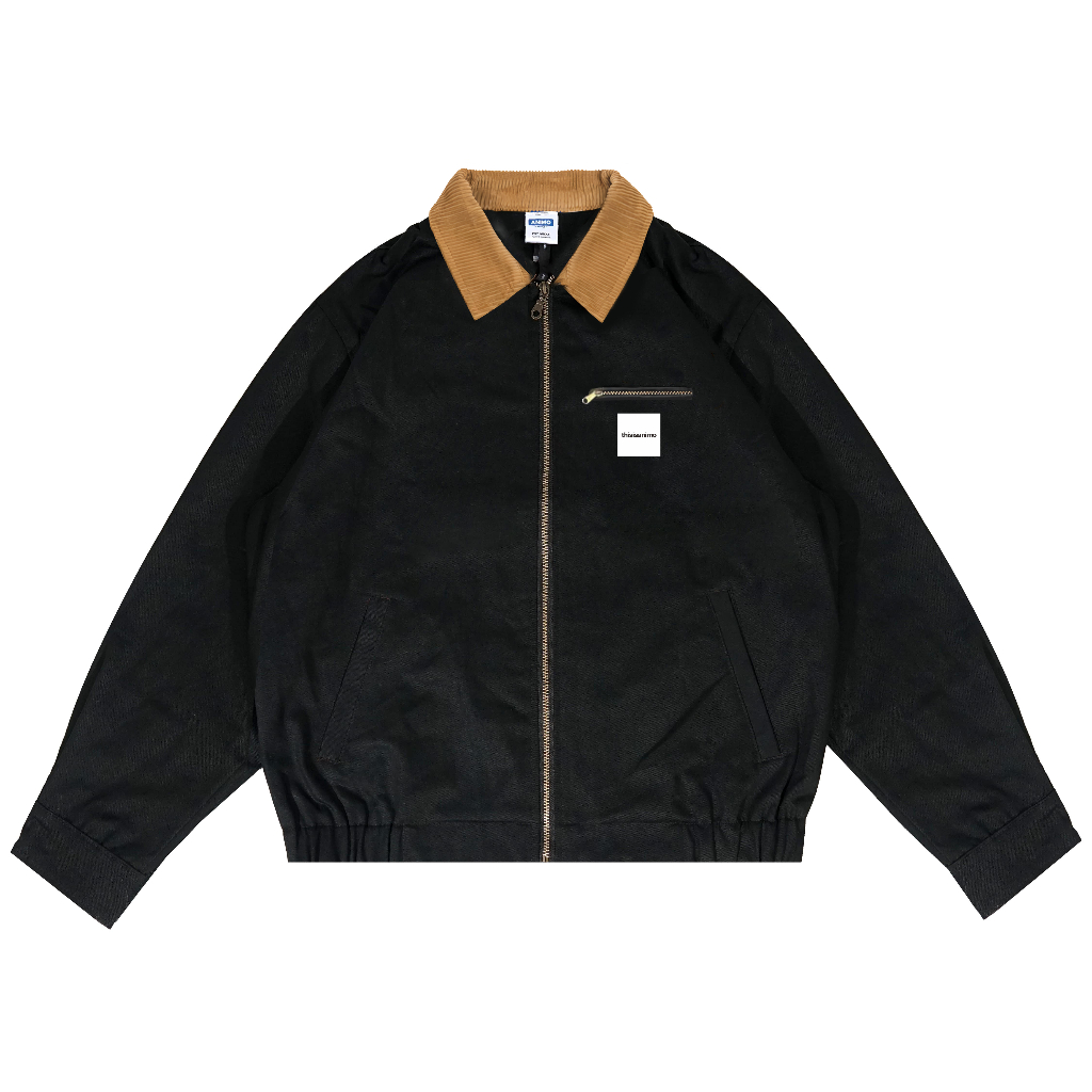 Jual Work Jacket Boxy - Trademark Logos | Thisisanimo | Shopee Indonesia