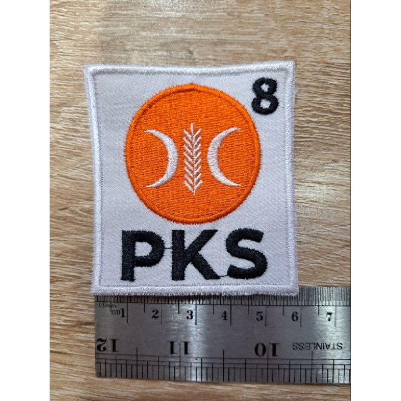 Jual logo pks bordir#bed pks bordir#lambang pks bordir | Shopee Indonesia