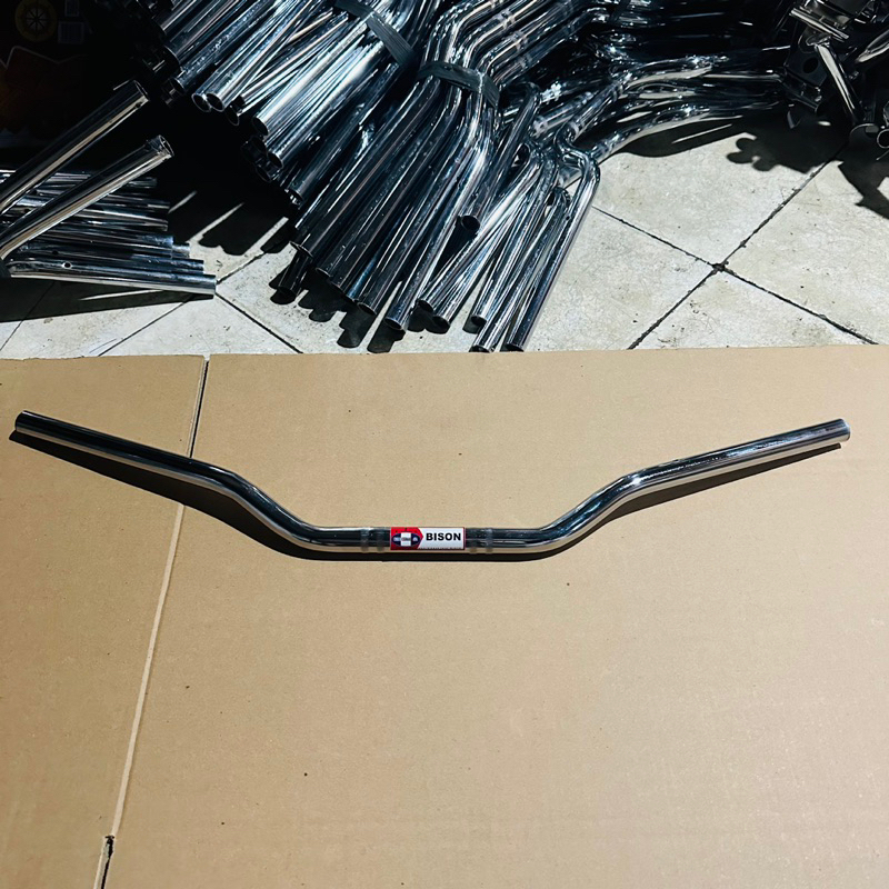 Jual stang BYSON stang motor byson CROM tebal merk SHJ | Shopee Indonesia
