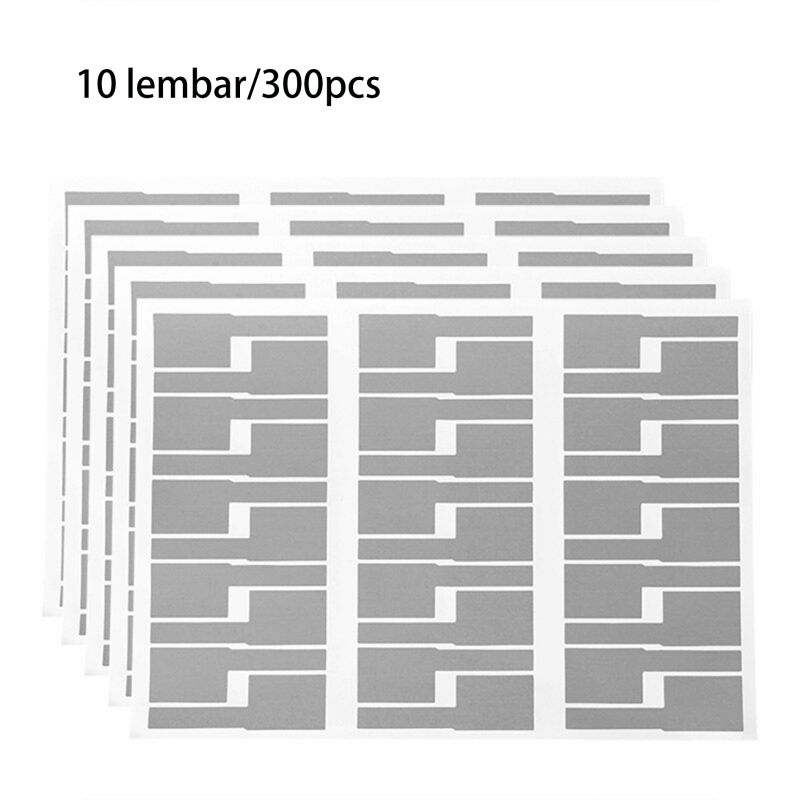 Jual 300pcs / 10 Lembar Label Penanda Kabel Jaringan Label Sticker ...