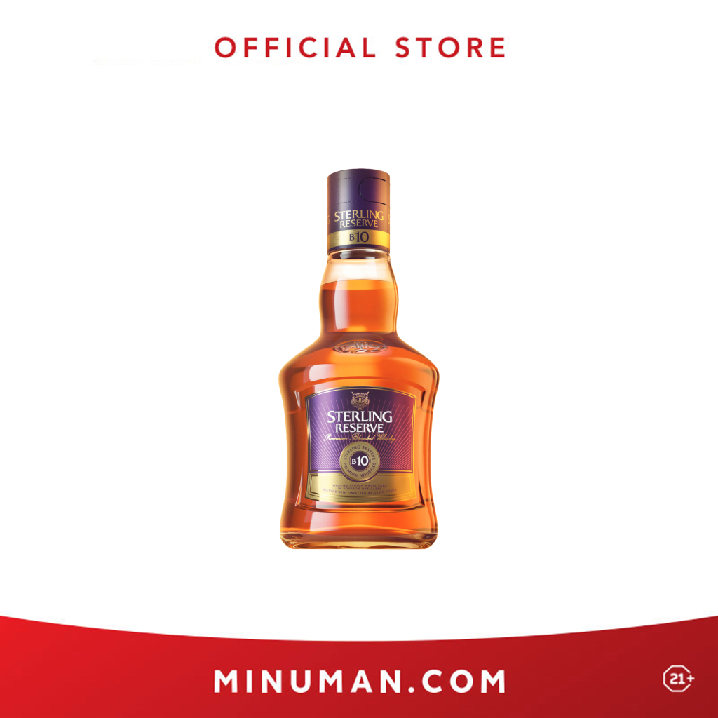 Jual Sterling Reserve - B10 Premium - Blended Whisky - 180ml | Shopee ...