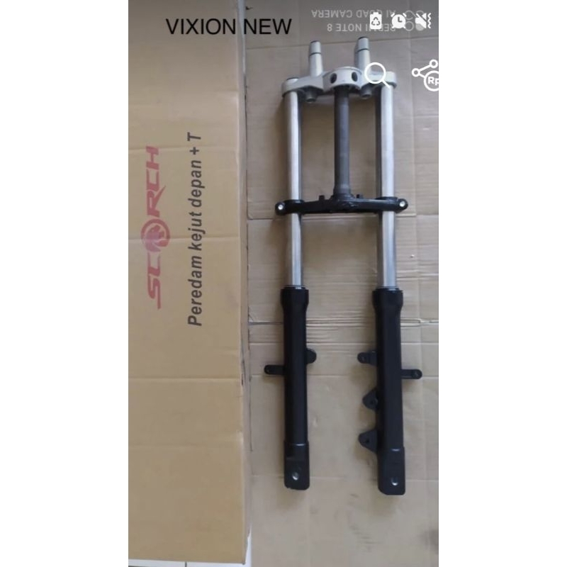 Jual SHOCKBREAKER DEPAN ASSY SEGITIGA ATAS BAWAH T YAMAHA Vixion OlD SOKBREKER SHOKBREKER SHOCK ...