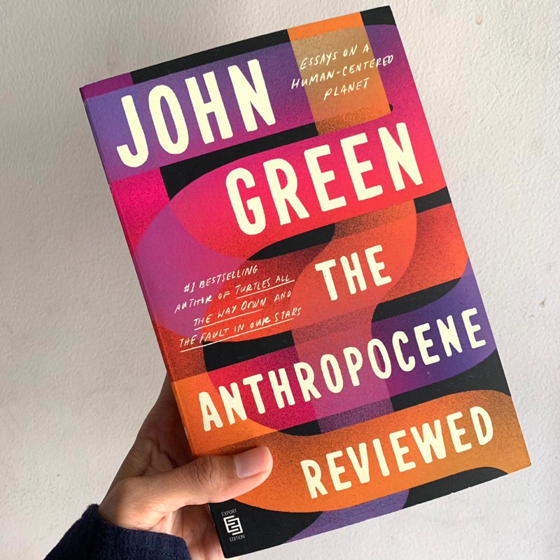Jual The Anthropocene Reviewed by John Green Original Preloved Imported ...
