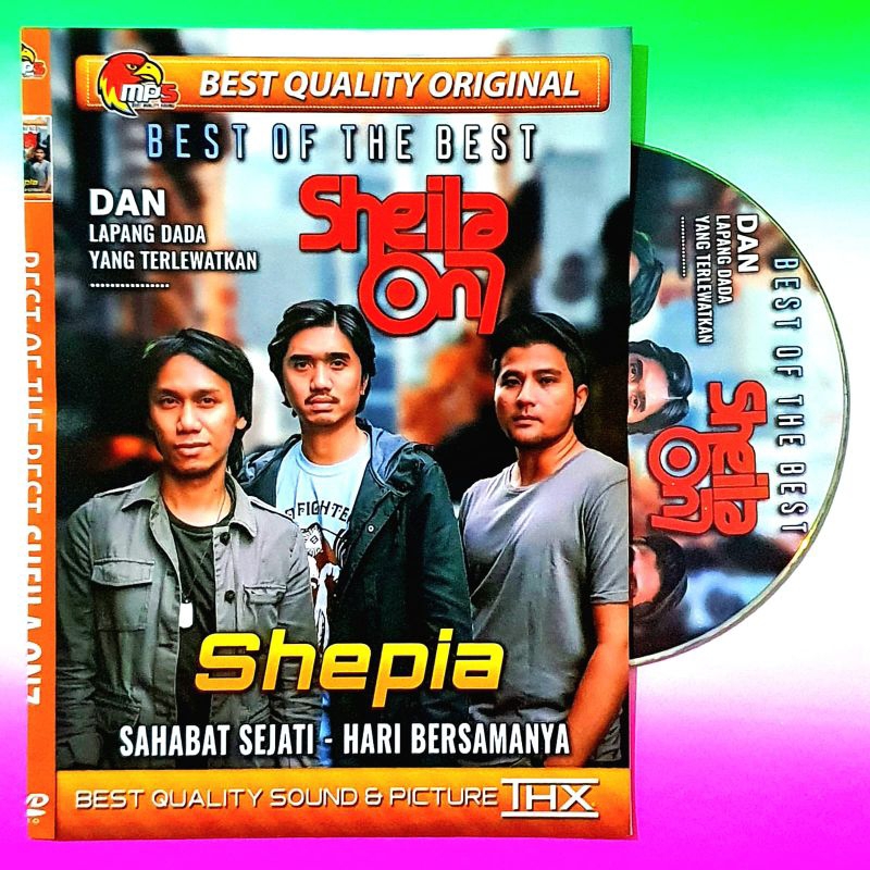 Jual Kaset Mp5 Video Lagu Sheila On 7 Best OF The Best - Kaset Video ...