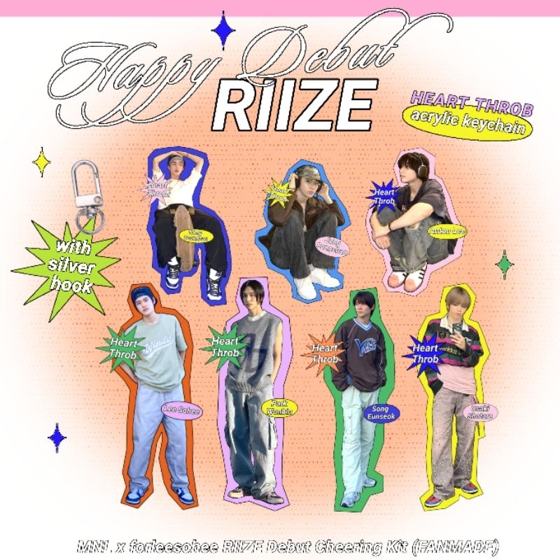 Jual PRE ORDER RIIZE KEYCHAIN | Shopee Indonesia