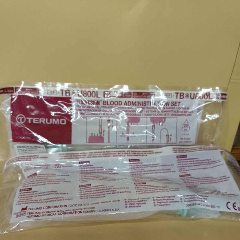 Jual Blood Administration Set Terumo / 1 pcs | Shopee Indonesia