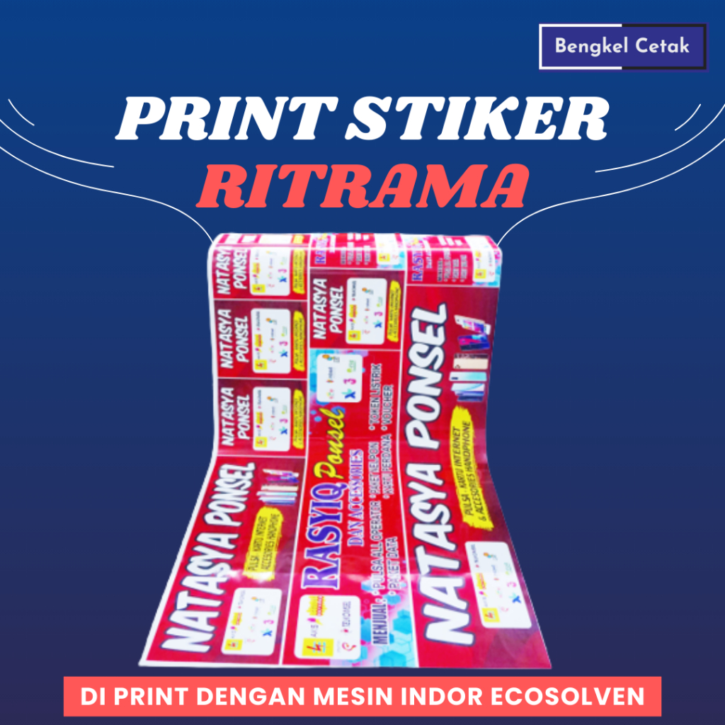 Jual Print Stiker Ritrama | Shopee Indonesia