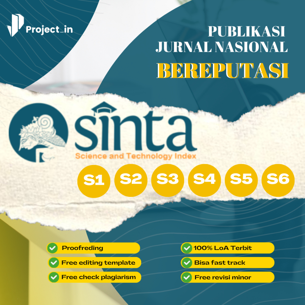 Jual PUBLIKASI JURNAL SINTA | SUBMIT JURNAL SINTA 1 2 3 4 5 6 | JURNAL ...