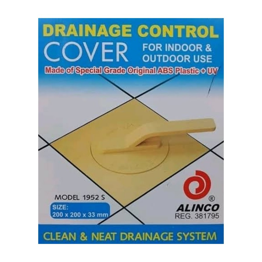 Jual Tutup Bak Kontrol / Drainage Control Cover 200 x 200 x 33mm Alinco | Shopee Indonesia