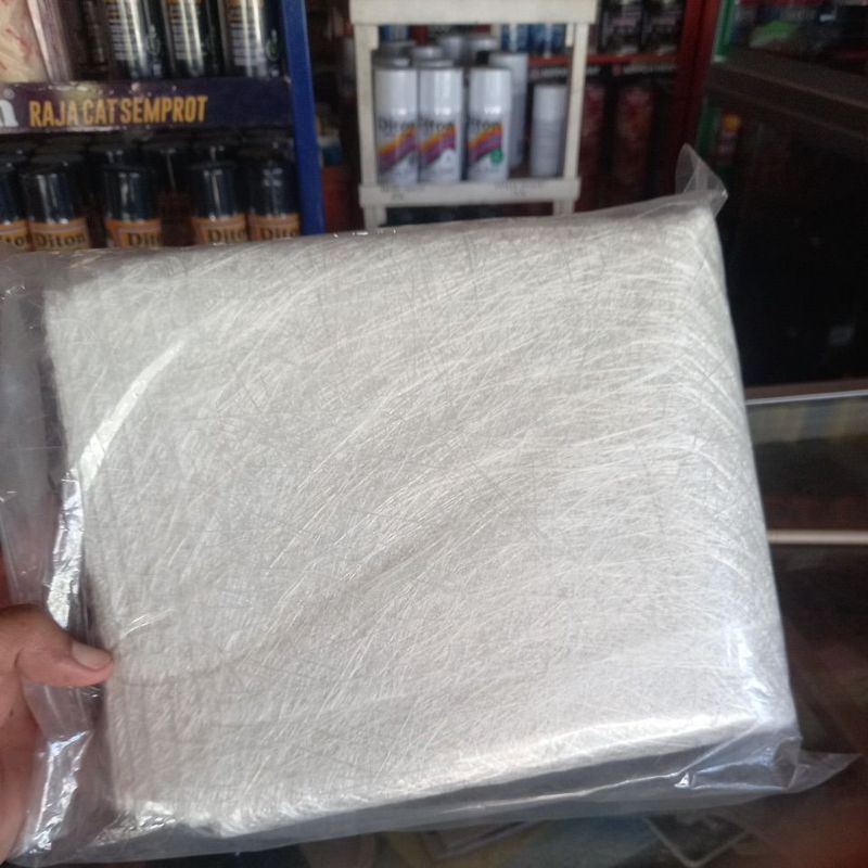 Jual serat fiber/fiber glass mat 1kg | Shopee Indonesia