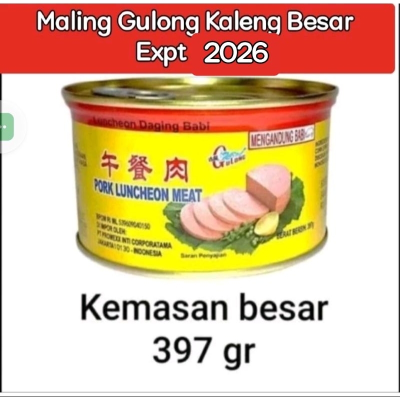 Jual Maling Gulong / Daging Maling / Pork Luncheon Meat GULONG 397 gr | Shopee Indonesia