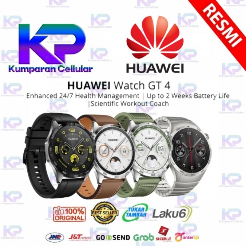 Jual Huawei Watch GT 4 GT4 46mm Smart Watch | Fashionable ...