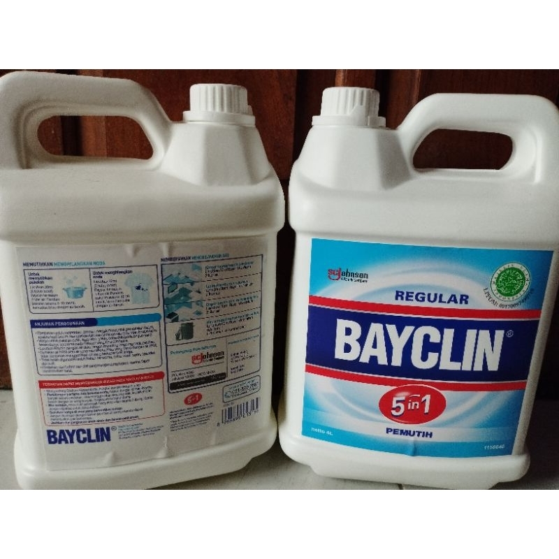 Jual BAYCLIN 5in1 Jirigen 4Liter Rijek Tutup, Isi Aman, Expired Aman ...