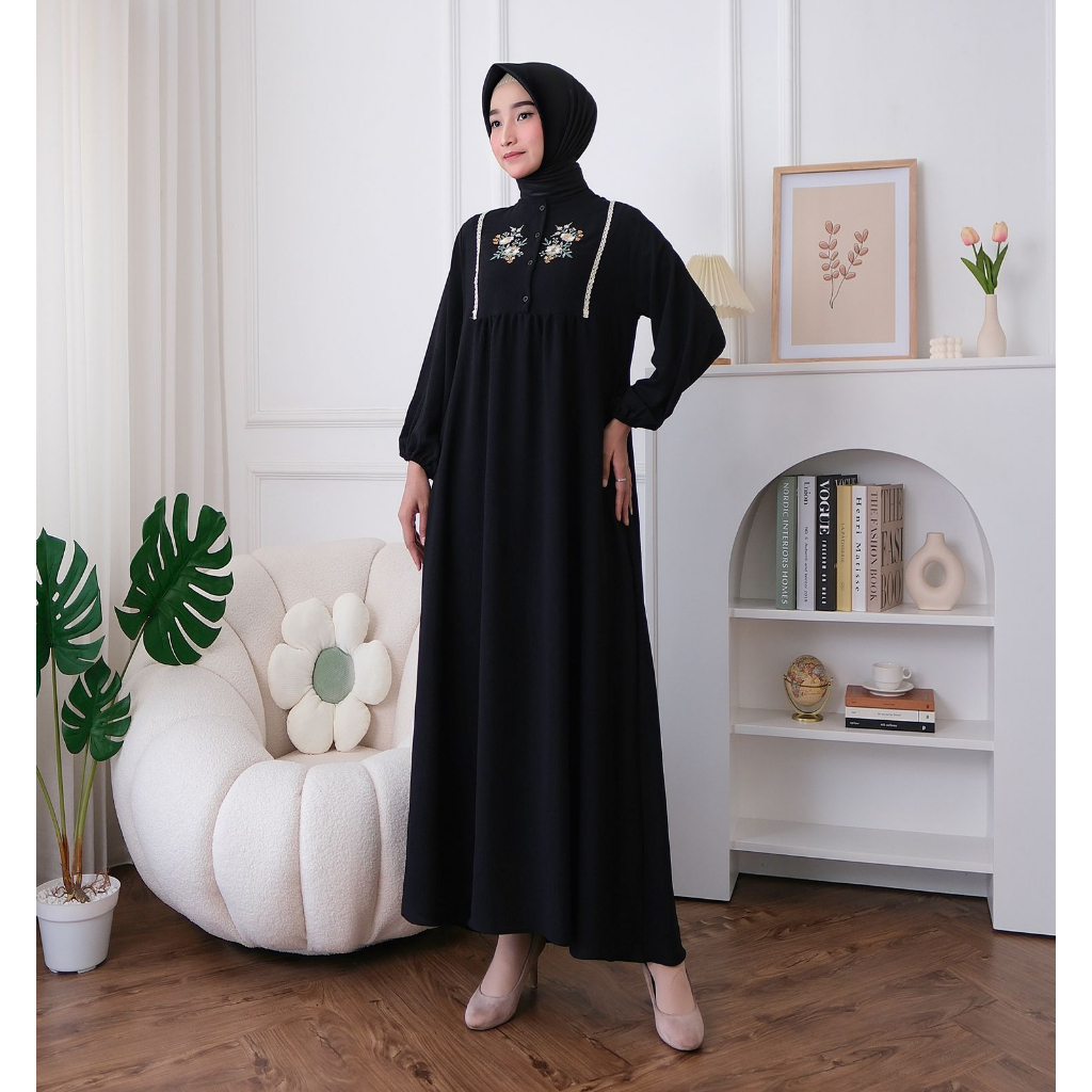 Jual ABA AGENBAJU official - gamis KARIMA - DRESS karima -homey dress ...