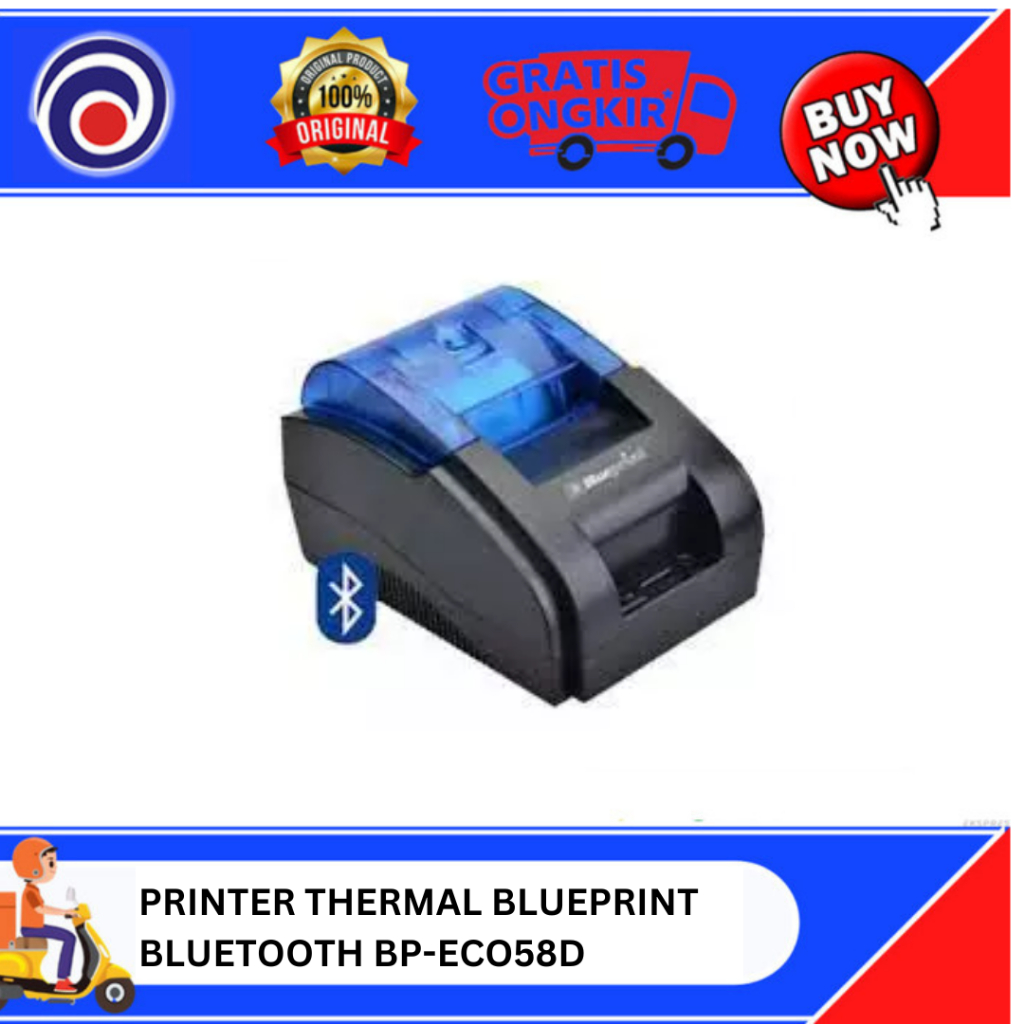 Jual PRINTER THERMAL BLUEPRINT BLUETOOTH BP-ECO58D | Shopee Indonesia