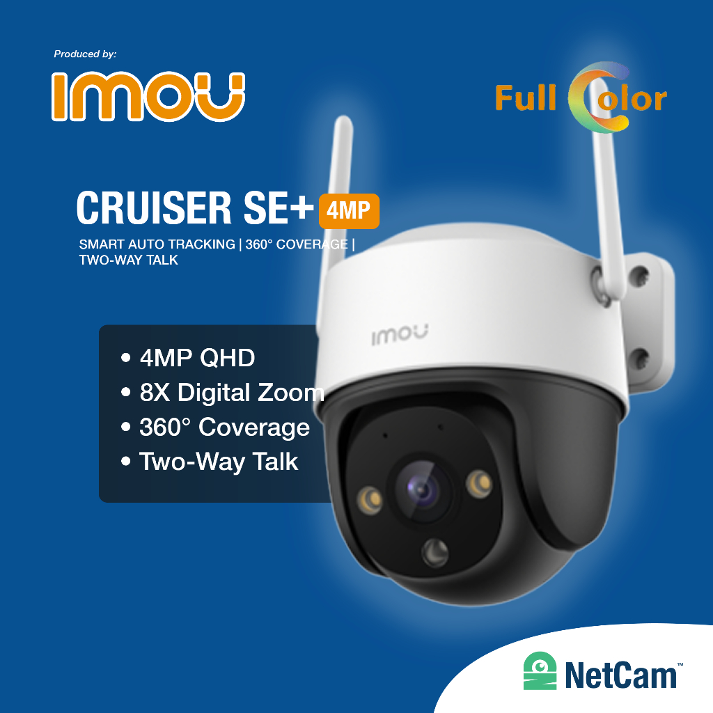 Jual IMOU CRUISER SE+ 4MP/5MP 8X ZOOM WIRELESS PTZ AUDIO CAMERA CCTV IP ...
