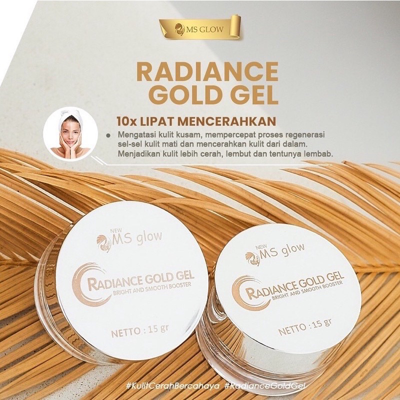 Jual RADIANCE GOLD MS GLOW | Shopee Indonesia