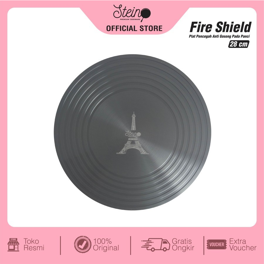 Jual Fire Shield Steincookware Plat Tatakan Panci Pan Pencegah Gosong ...