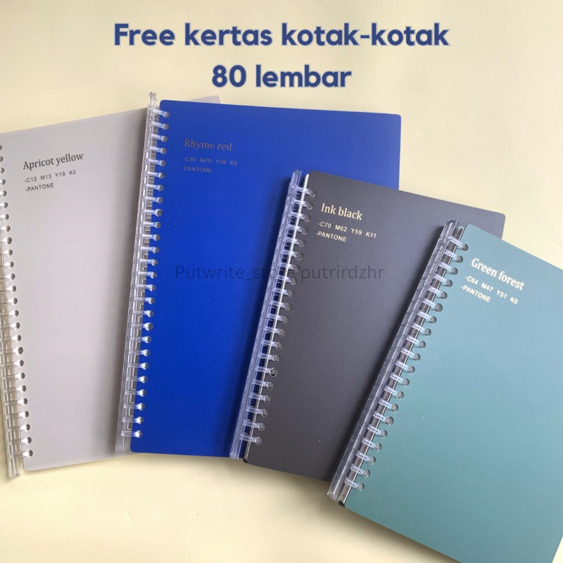 Jual Binder Ring Plastik B5 A5 Pantone | Shopee Indonesia