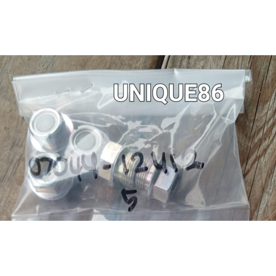 Jual PLUG 07044-12412 GENUINE KOMATSU 0704412412 | Shopee Indonesia