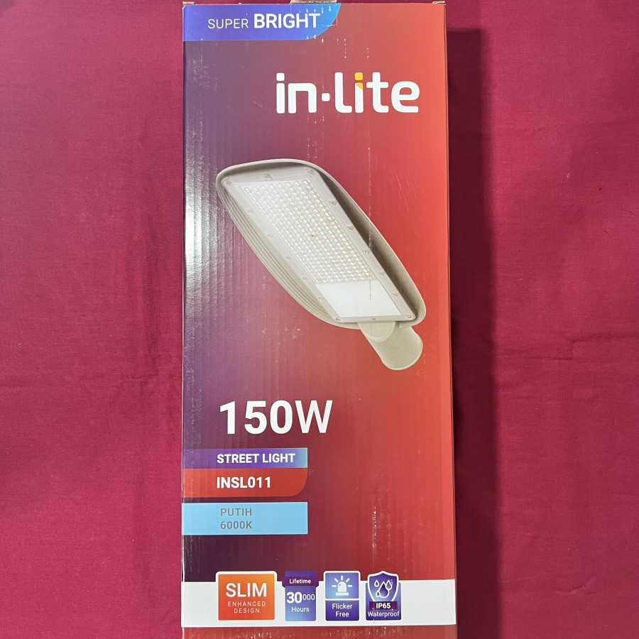 Jual INSL011 Lampu Jalan PJU LED 150W IP65 Street Light Inlite | Shopee ...