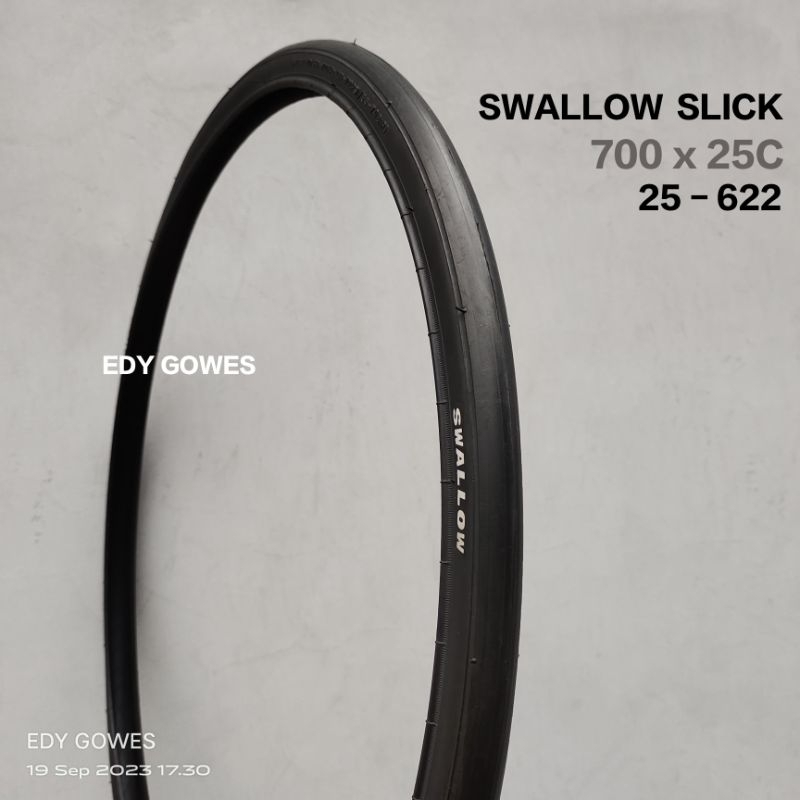 Jual ban luar swallow 700x25c ban luar SLICK 700 x 25c ban luar sepeda fixie sepeda balap ...