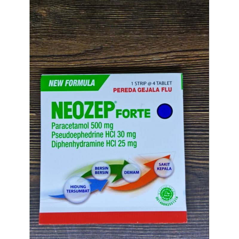 Jual Neozep Forte isi 4 tablet | Shopee Indonesia