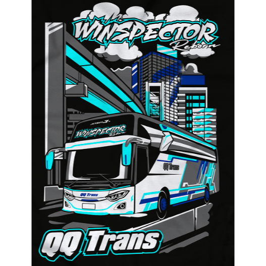 Jual 5 PCS STIKER BUSMANIA QQ TRANS WINSPECTOR | Shopee Indonesia