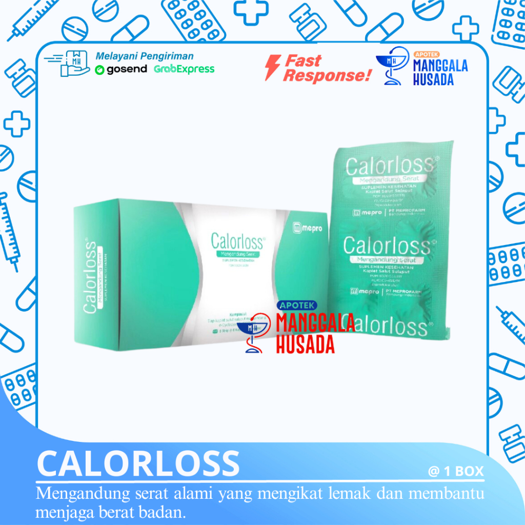 Jual CALORLOSS SUPLEMEN KESEHATAN PER BOX @ 30 KAPLET | Shopee Indonesia
