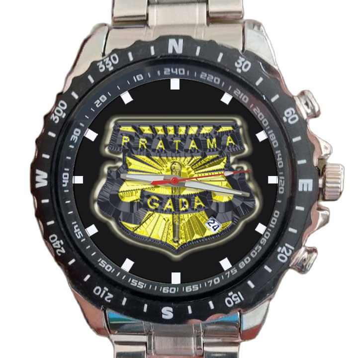 Jual Security / Satpam Gada Pratama art 2 Keren Background STIKER Jam ...